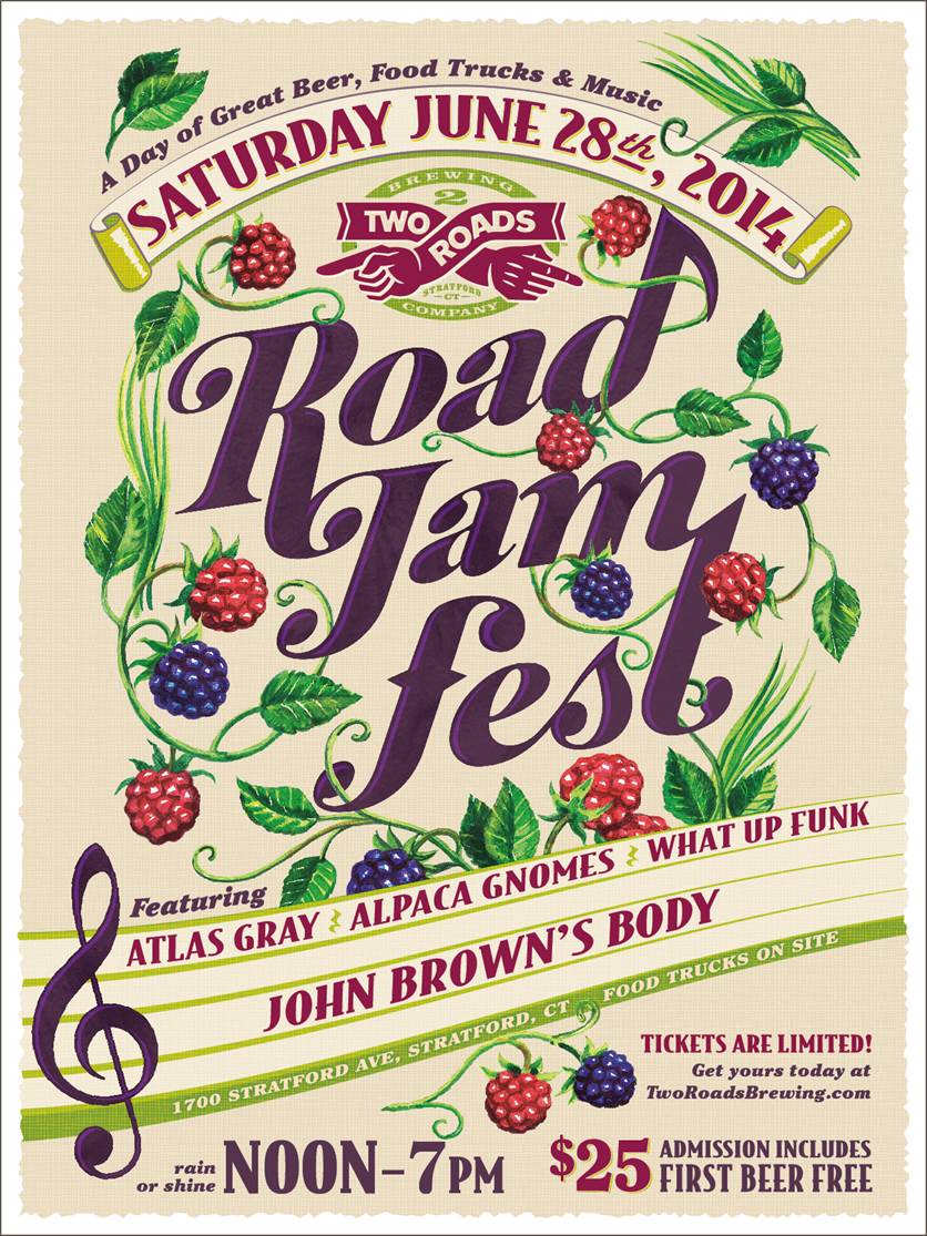 Two Roads First Concert - The Road Jam Festival - June 28th - CraftBeer.com