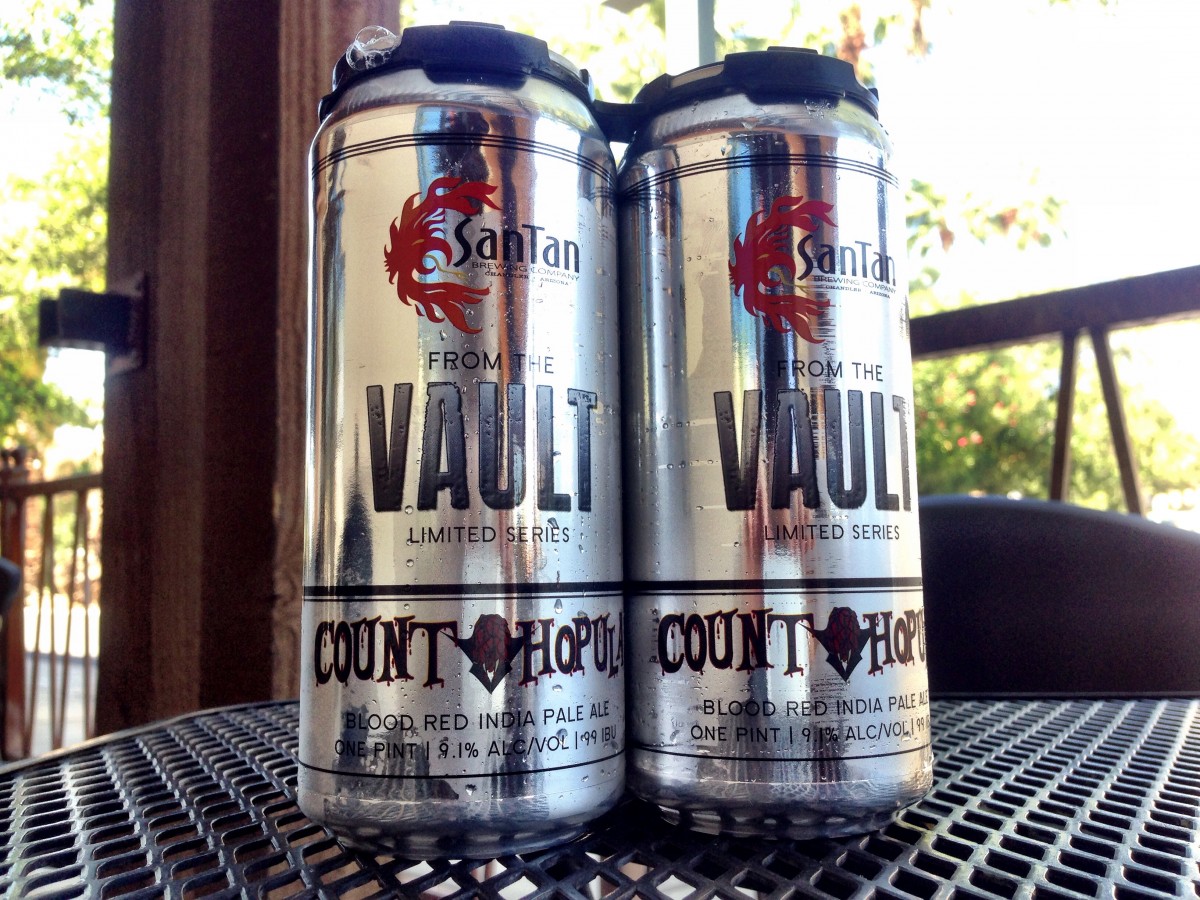 SanTan Brewing Launches 16 oz Canned Vault Series