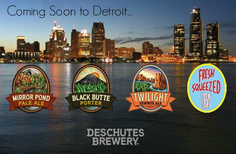 Deschutes Brewery Beers Expand Into Detroit June 1 - CraftBeer.com