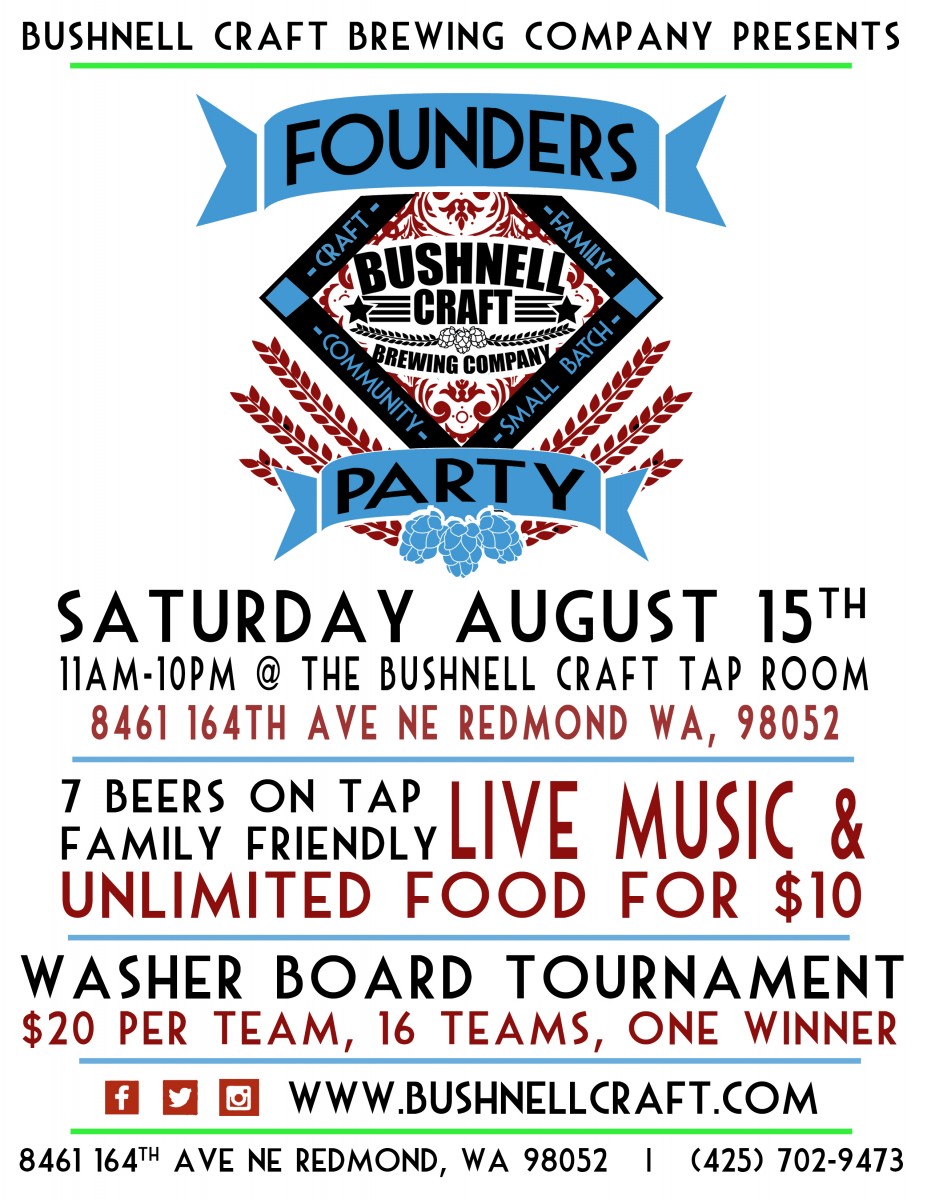 Bushnell Brewing's Founders Day Party - CraftBeer.com