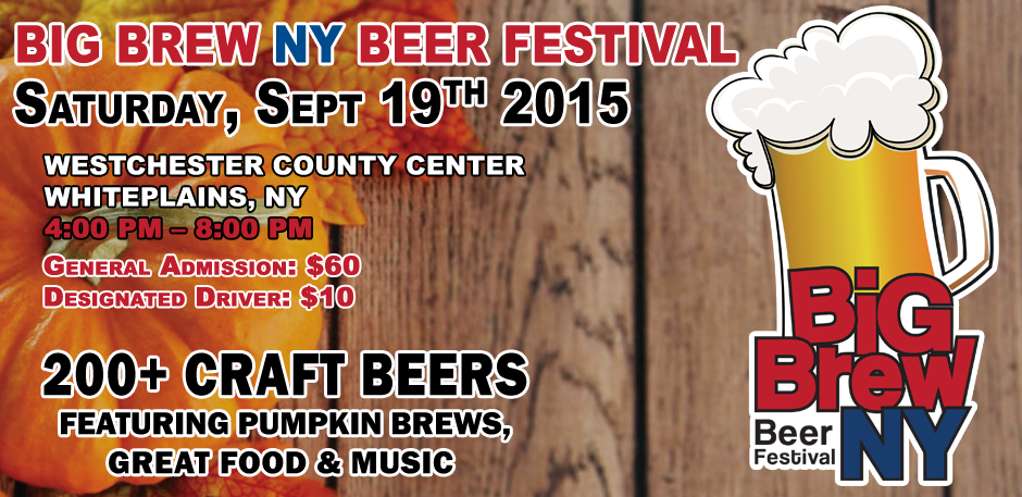 Big Brew NY returns to Westchester for Fall Fest Sept 19 - CraftBeer.com