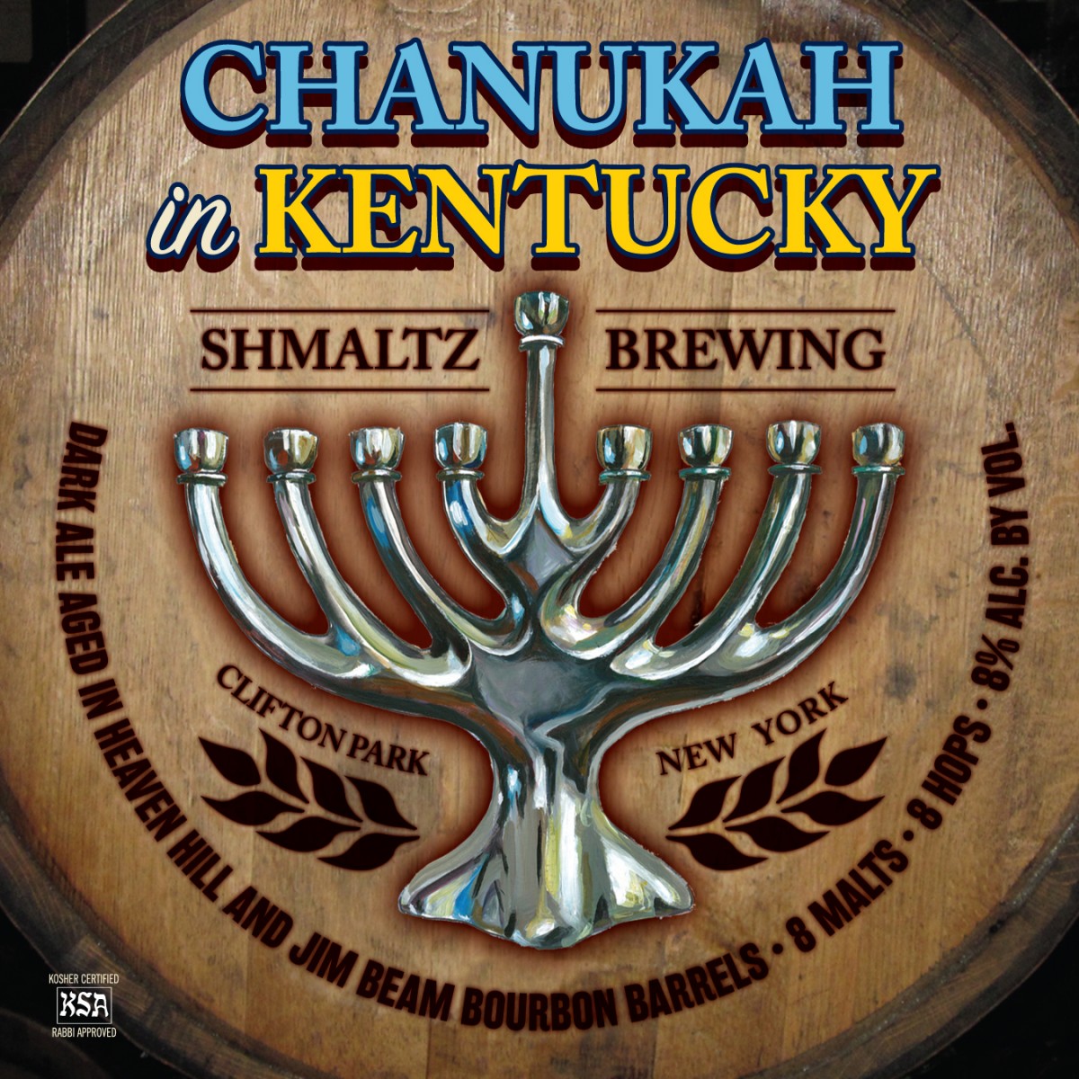 Shmaltz Brewing Company Releases Its Latest Rare Creation CHANUKAH IN ...