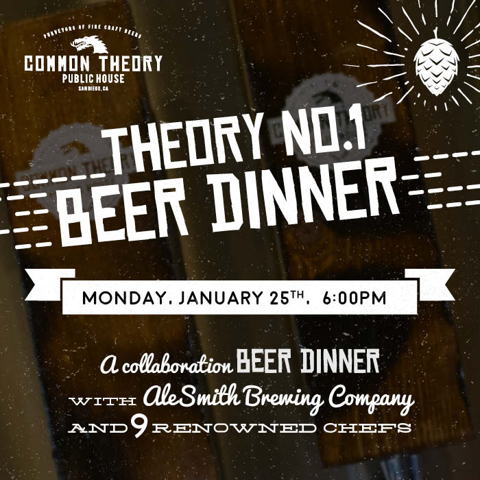 Common Theory Public House: Theory No. 1 Beer Dinner - CraftBeer.com