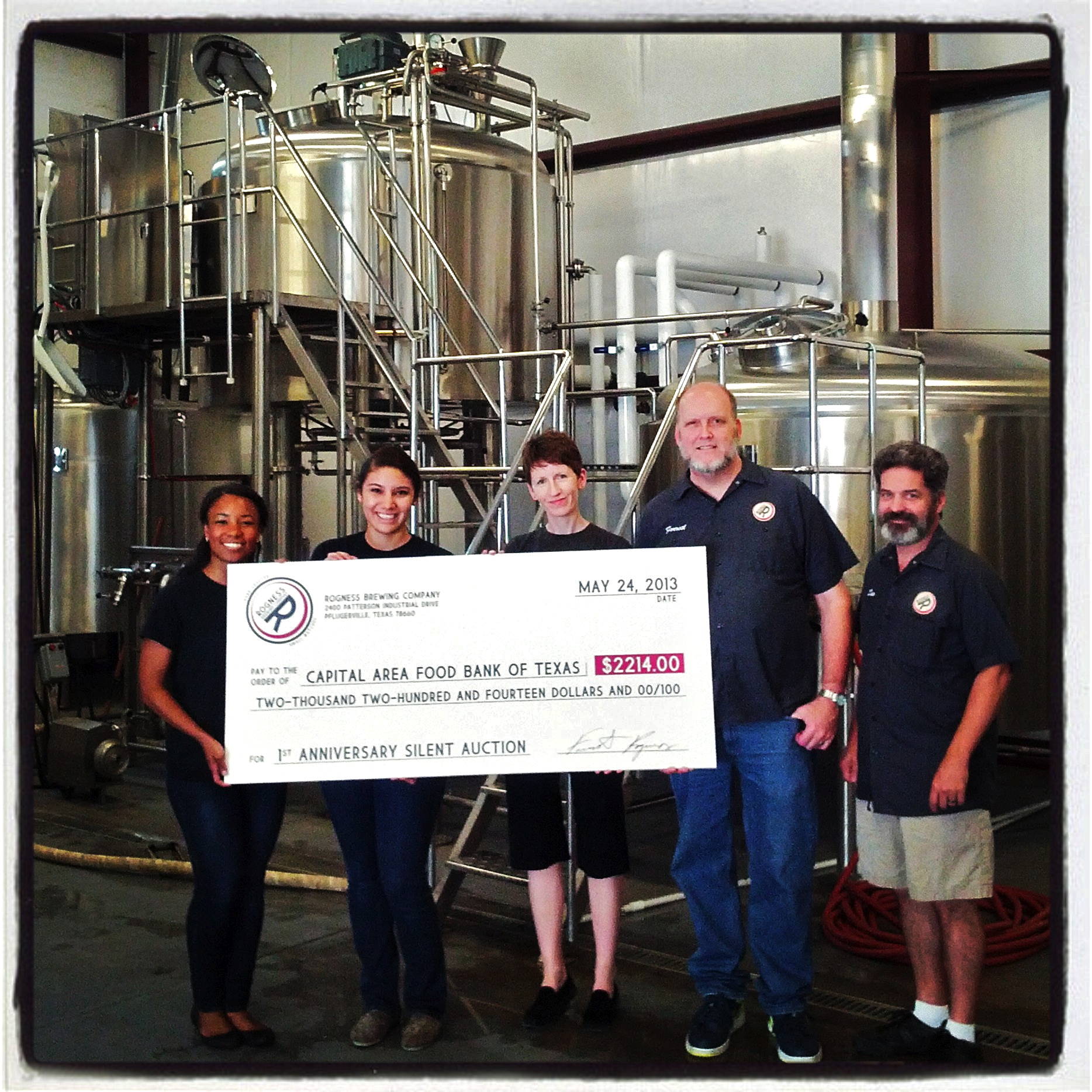 Rogness Brewing Company raises over $2000 for hungry Texans - CraftBeer.com