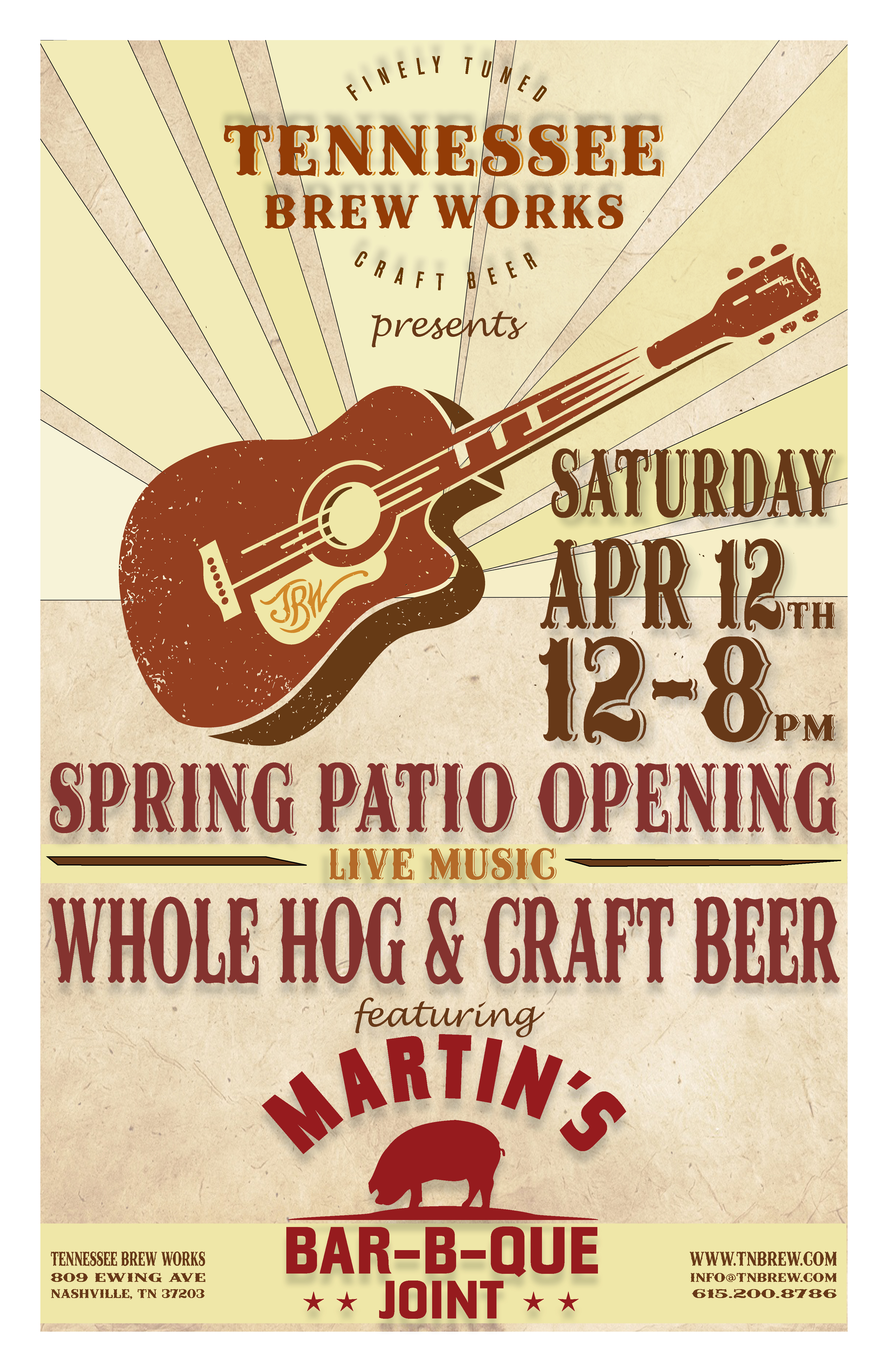 Tennessee Brew Works & Martin's BBQ - CraftBeer.com