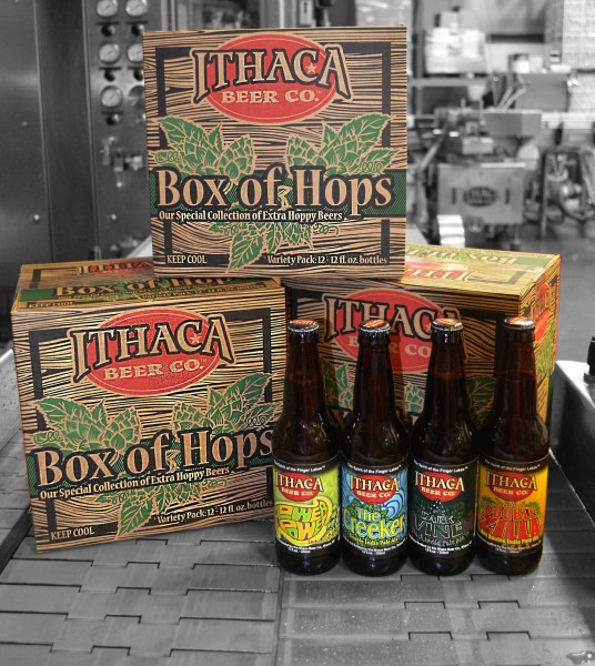 Introducing Ithaca Beer's latest hoppy release, Box of Hops variety ...
