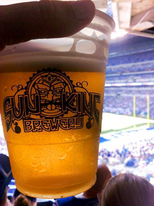 Sun King Now Available at Lucas Oil Stadium
