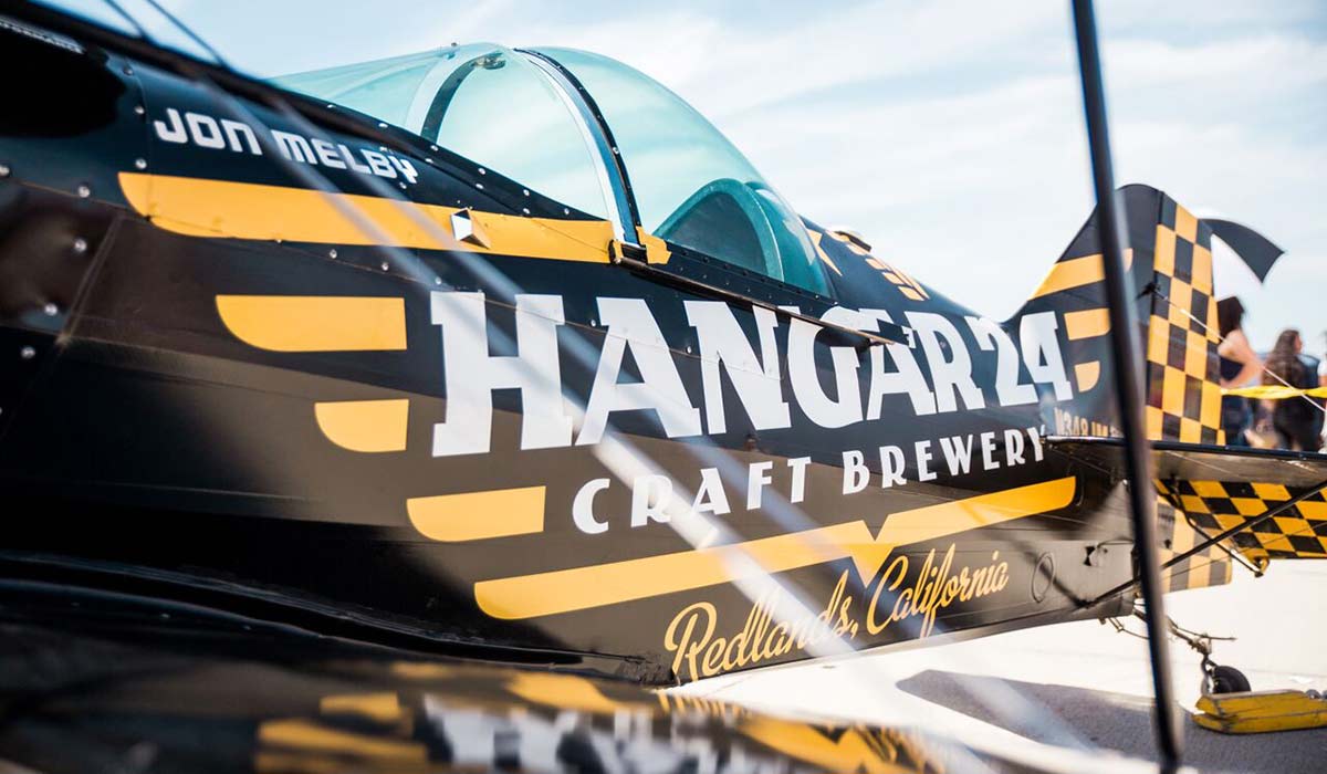 Jon Melby, the Man in the Cockpit for Hangar 24 Craft Brewing