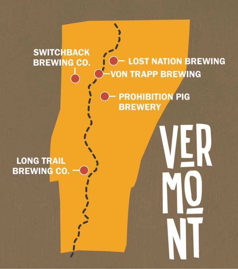 Craft Breweries Along 5 of America’s Long Hiking Trails