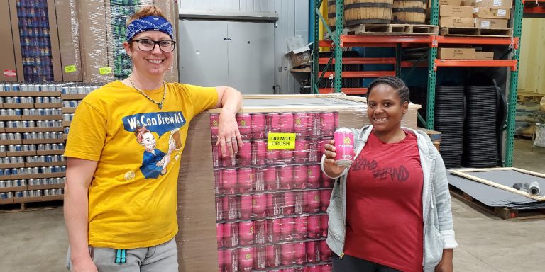 “She's Intense” IPA, Pink Boots North Texas Release Can Collaboration