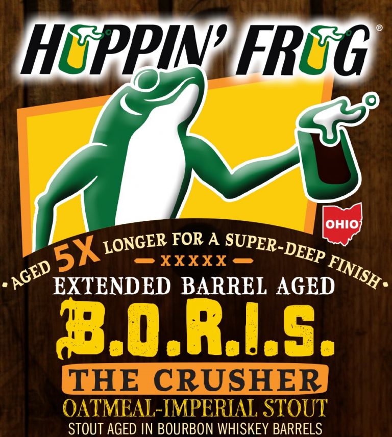 Hoppin' Frog Extended Barrel-Aged B.O.R.I.S. Release!