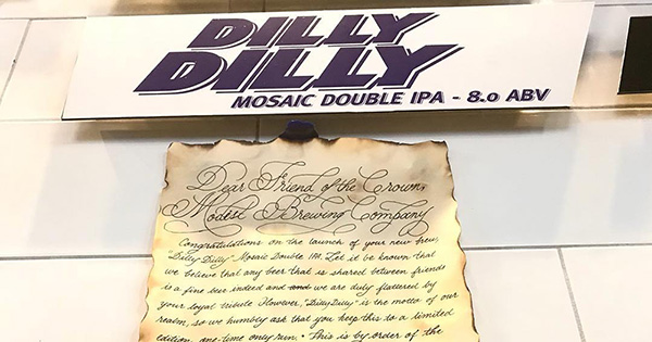 Dilly, Dilly: Beer Giant's Cease and Desist to Craft Brewer Goes Viral