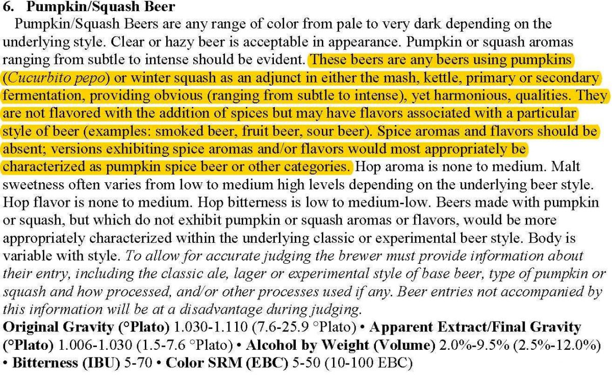 Why No Brewery Won GABF Silver or Gold for Pumpkin/Squash Beers in 2016 ...
